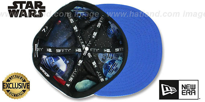Star Wars R2D2 CHARACTER FACE Fitted Hat by New Era