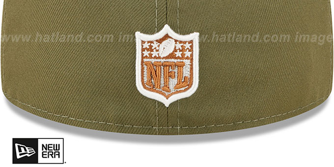 Los Angeles Rams 2T COLOR PACK Olive-Tan Fitted Hat