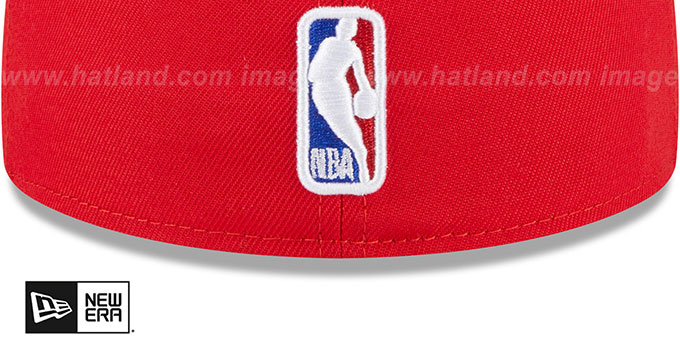 Toronto Raptors 2023 NBA DRAFT Red Fitted Hat by New Era