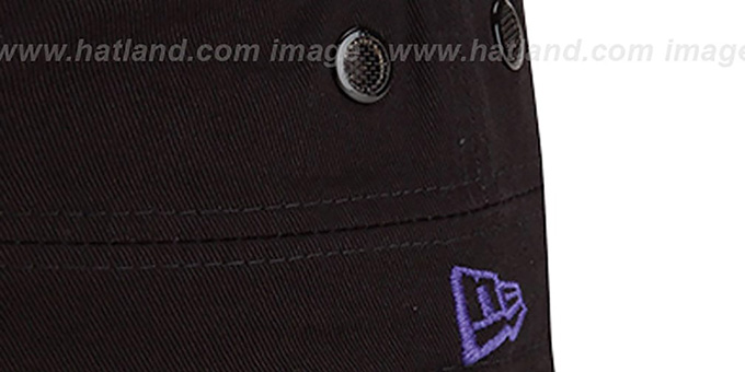 Baltimore Ravens BASIC-ACTION Black Bucket Hat by New Era