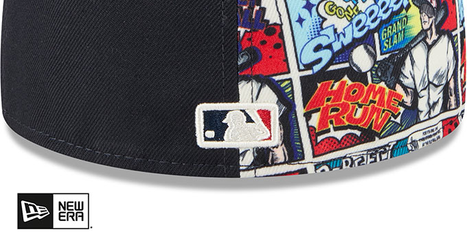 Boston Red Sox DIAMOND HERO Navy-Red Fitted Hat by New Era