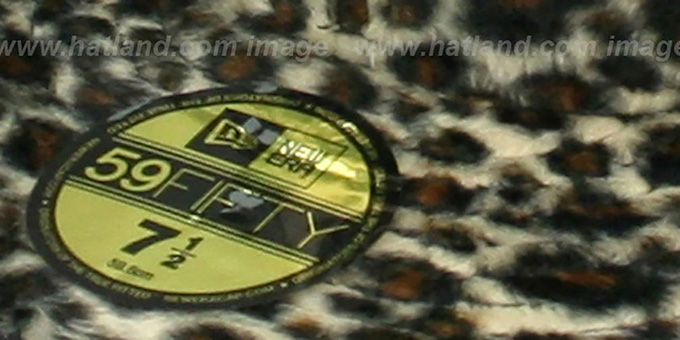 Cincinnati Reds CHEETAH ANIMAL-FUR MESH-BACK Fitted Hat