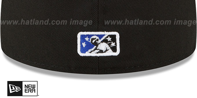 Quad Cities River Bandits MILB ONFIELD HOME-2 Black Fitted Hat