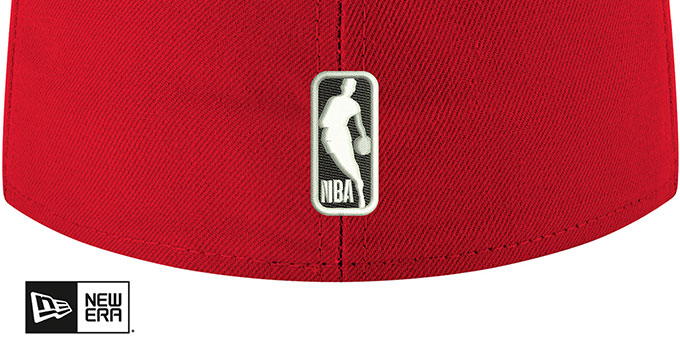 Houston Rockets 2T NBA TEAM-BASIC Red-Black Fitted Hat