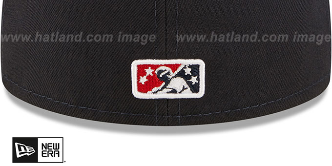 Portland Sea Dogs MILB ONFIELD HOME Navy Fitted Hat