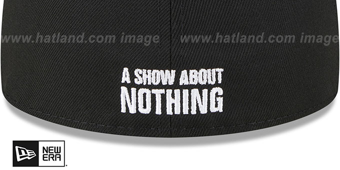 Seinfeld HOLLYWOOD Black Fitted Hat by New Era