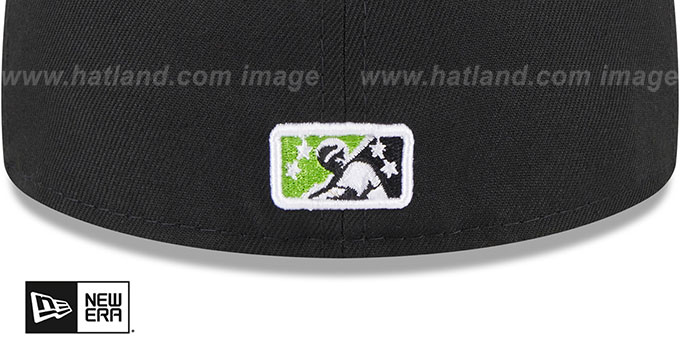 Nashville Sounds THEME NIGHT Black-Lime Fitted Hat