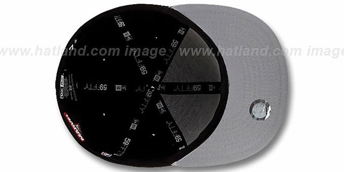 San Antonio Spurs HERO-HCL Black-Grey Fitted Hat by New Era