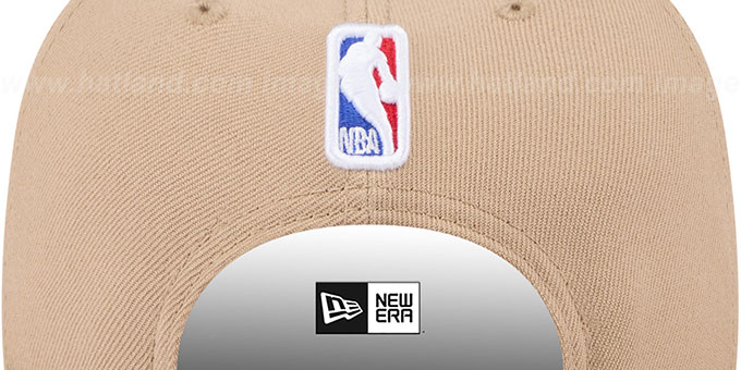 Golden State Warriors 2024 NBA DRAFT SNAPBACK Camel-Royal Hat