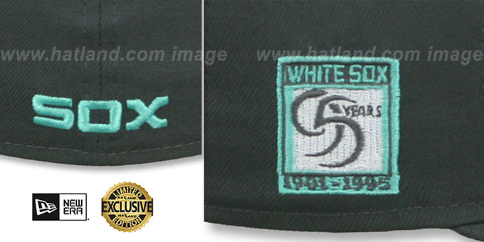 Chicago White Sox SOUTHSIDE HITMEN PATCH-BOTTOM Charcoal-Mint Fit