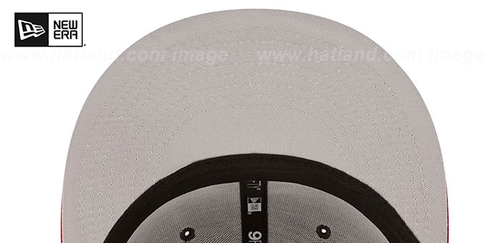 Dallas Cowboys 2T COLOR PACK SNAPBACK Charcoal-Red Hat