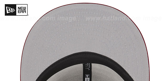 Florida State TEAM-SCRIPT SNAPBACK Burgundy Hat by New Era