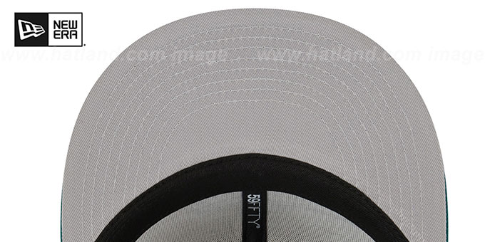 New York Jets HISTORIC SIDELINE PINWHEEL Fitted Hat