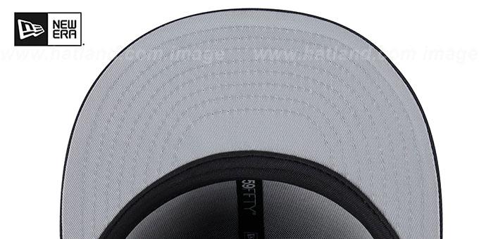 Baltimore Ravens 2024 ONSTAGE NFL DRAFT Grey Fitted Hat